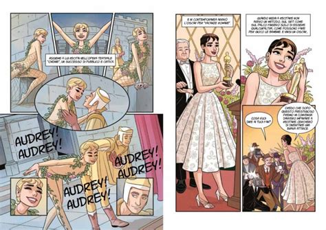 Il Fumetto Sulla Vita Di Audrey Hepburn