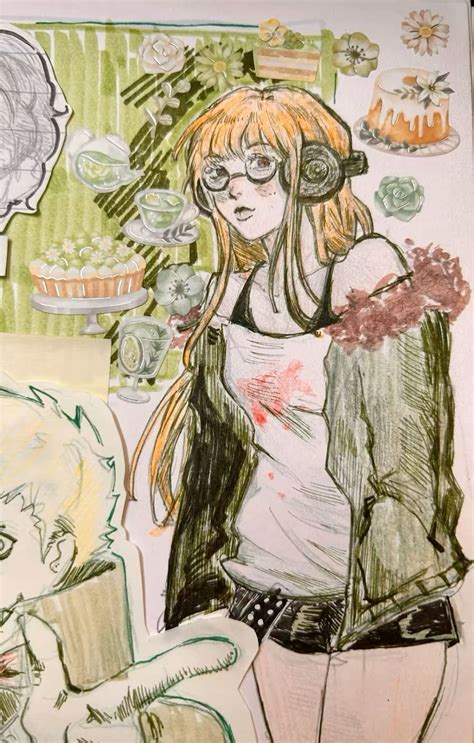 Futaba Sakura Persona 5 In 2025 Sketches Persona 5 Character Art