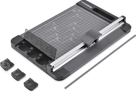 Rotary Paper Cutter 3 In 1 Paper Trimmer 12 Inch Cutting