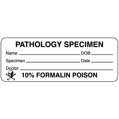 Pathology Label 3 X 1 18 United Ad Label