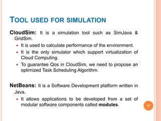 Task Scheduling Survey In Cloud Computing PPTX Cloud Computing Internet