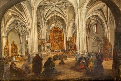 Eugenio Lucas Velázquez 1817 1870 Interior De Catedral Online
