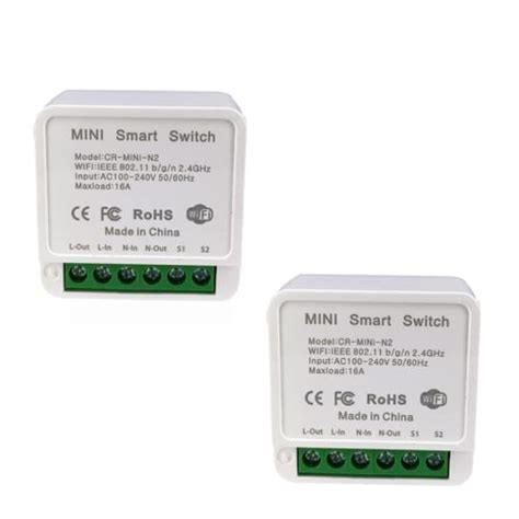 Colorock Mini Smart Relay Wifi Switch Diy Smart Light Switch Module