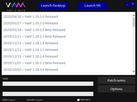 Virt A Mate 1 19 2 リリース おっぱい自己衝突追加