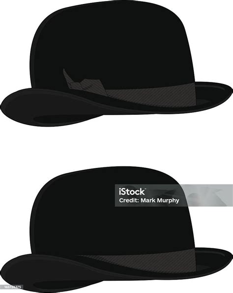 Chapeau Melon Classique Vecteurs Libres De Droits Et Plus Dimages