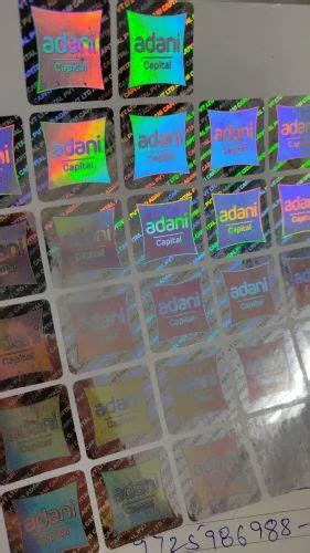 Multicolor Square Dot Matrix Sticker For Packaging At ₹ 0 1 Piece In Ahmedabad