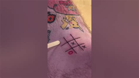 Tic Tac Toe Tattoo With Legendary Voice Actor Realbrycepapenbrook
