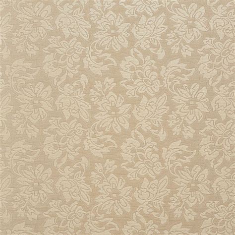 Sand Beige Cream Floral Cloque Upholstery Fabric K9249 Upholstery