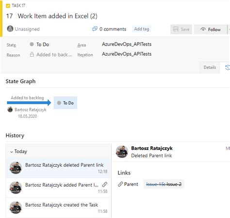 Adding A New Task In Tfs Azure Devops Using Excel
