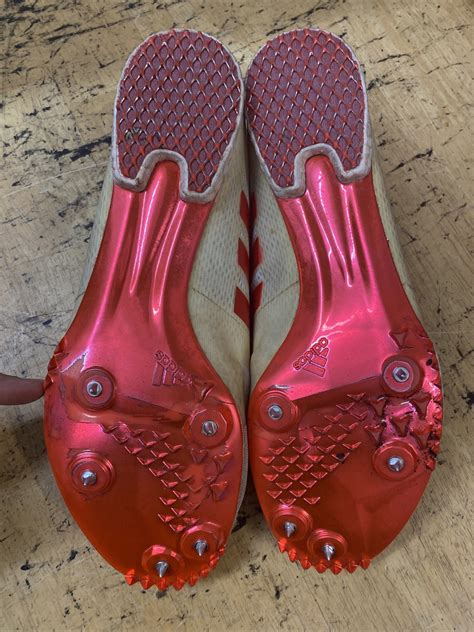 Adidas Adizero Track Field Spikes Size 11us Yya 606001 299792458 Ms Ebay