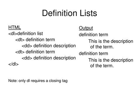 ppt html the basics powerpoint presentation free download id 3524546