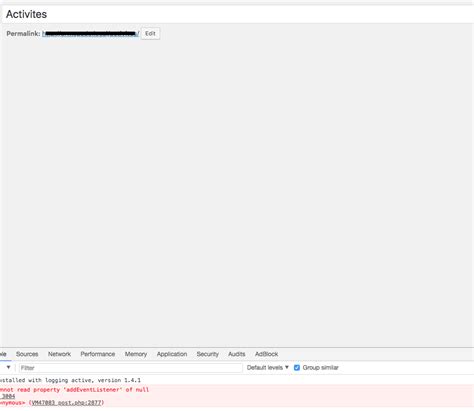 Reactjs Uncaught Typeerror Cannot Read Property Addeventlistener