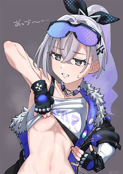 Silver Wolf Honkai And More Drawn By Hizikit Danbooru