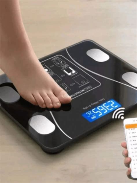 Digital Bioimpedance Scale Professional Body Bluetooth Bmi Fat Muscle Mass Shein South Africa