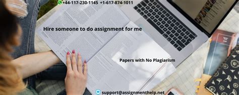 Hire Someone To Do Assignment For Me