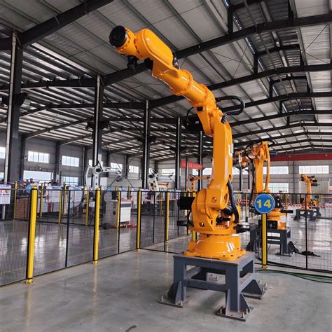 High Precision 6 Axis Palletizing Robot For Food Electronics Industry Robot And Palletizing Robot