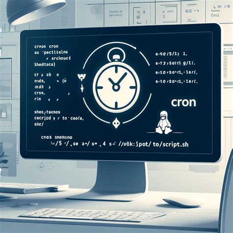 linux utilizing cron for job scheduling