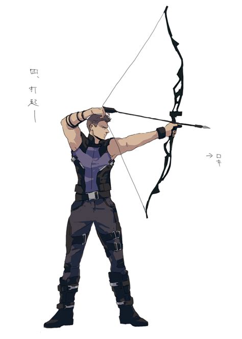 0109 Artist Clint Barton Hawkeye Marvel Avengers Series Marvel Bad Id Bad Pixiv Id