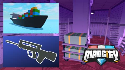 New Heist Revamps And Famas Gun Roblox Mad City By Ectrix On Deviantart