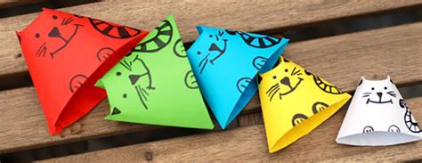 Кот малыш из бумаги как сделать 3д кота самоделку своими руками