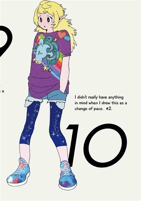 This Elf From Ryoko Kui Rakugaki Daydream Hour Gives Y2k Vibe R