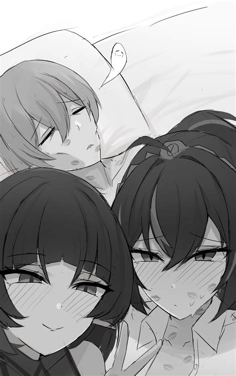 Jane Doe Zhu Yuan And Wise Zenless Zone Zero Drawn By Namikare