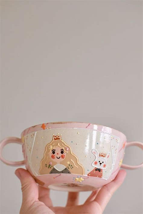 Double Sided Pipi Girl With Kitten And Bunny Northstarcutlery