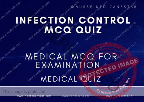 Infection Prevention And Control Mcq Quiz Journey Of Nurse Begins Here