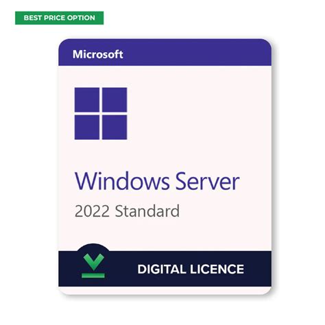 Buy Windows Server 2022 Standard Different Licence Option Digital