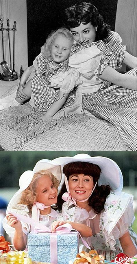 At Top Joan And Christina Crawford And At Bottom As Portrayed By Faye