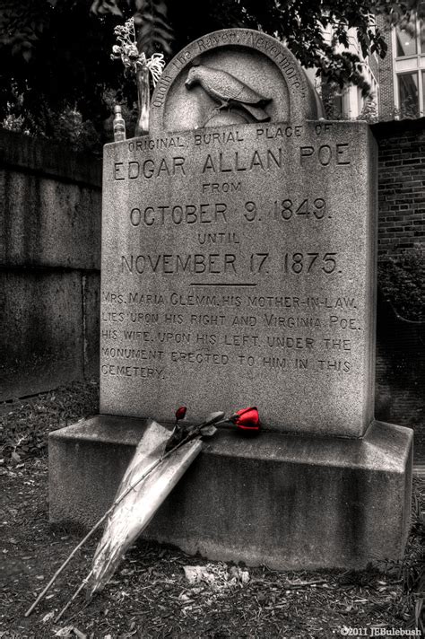 Edgar Allan Poe Original Grave By Bulephotography On Deviantart