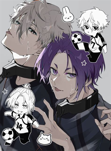 Reo And Nagi Fanart Blue Lock⚽️ キャラクタースケッチ かわいい漫画の壁紙 アニメ 作画