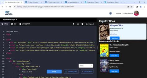 Video How I Created A Bookstore Static Website Eswari Burramukku