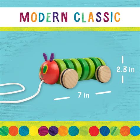 Mua World Of Eric Carle The Very Hungry Caterpillar Wooden Pull Toy
