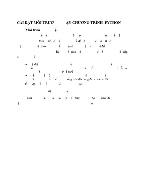 Cai Dat Python Pdf
