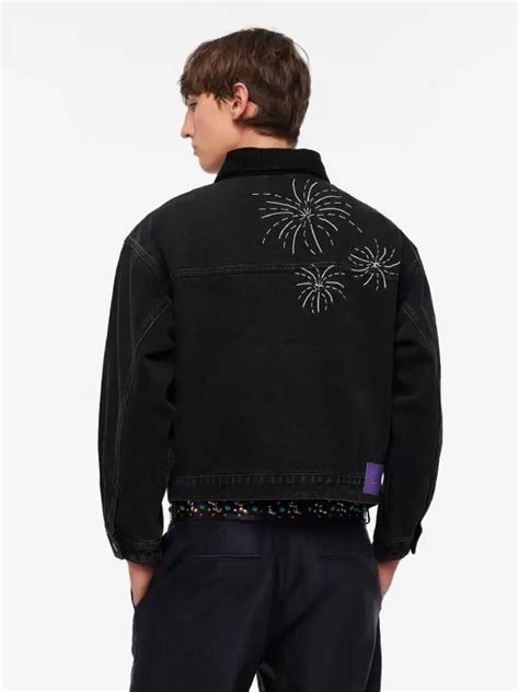Taylor Swift Speak Now Denim Jacket Black