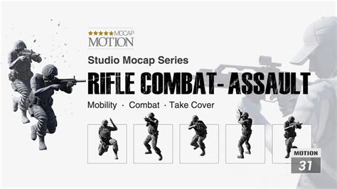 Reallusion Motion Rifle Combat Assault 2025 Free Daz 3d Models