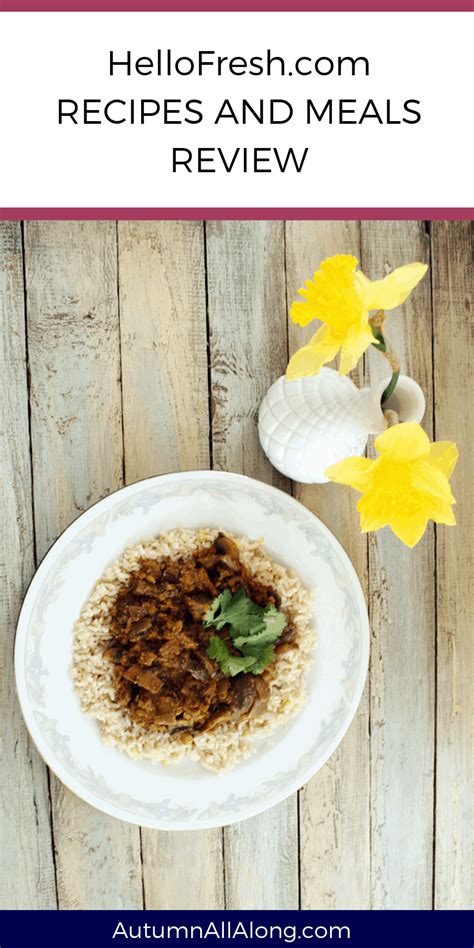 Hellofresh Recipes And Meals Review — Autumn All Along
