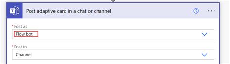 How To Send An Adaptive Card To A Microsoft Teams Private Channel Using Power Automate Flow