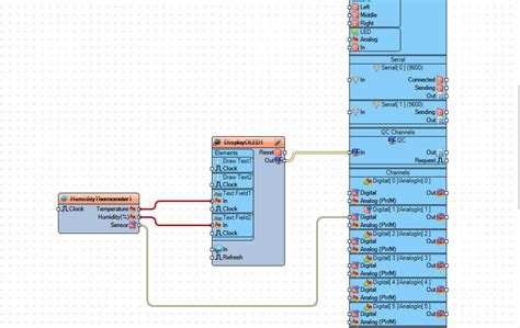 Seeeduino Xiao Weather Station Using Expansion Board Visuino Visual Development For Arduino