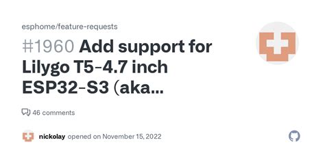 Add Support For Lilygo T5 47 Inch Esp32 S3 Aka Plusv23 E Paper