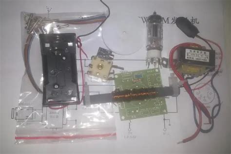 Medium Wave Transmitter Tube Wave Small Radio MP3 Transponder MW AM CW Am Launch 200mW In