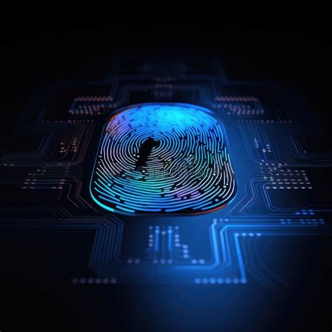 Fingerprint Scanning Biometric Authentication Cybersecurity And