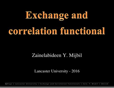 Pdf Short Review About Dft Functionals