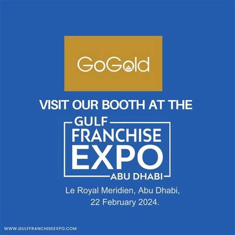 Htet Arkar Soe On Linkedin Franchiseopportunity Franchiseexpo Gogold Abudhabi