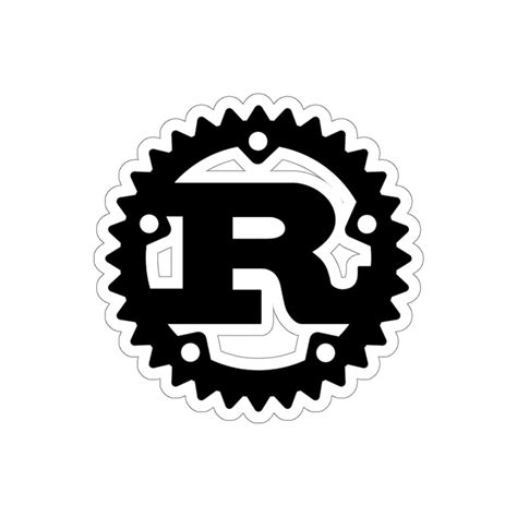 Official Rust Logo Die Cut Stickers Etsy