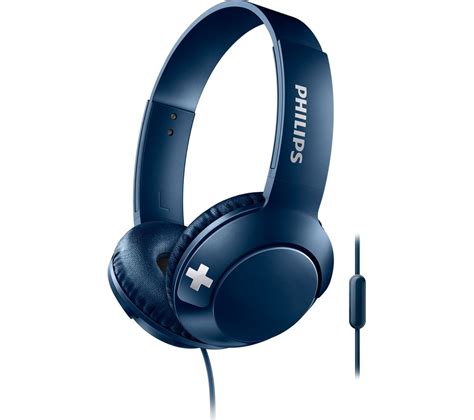 Buy Philips Bass Shl Bl Headphones Blue Free Delivery Currys