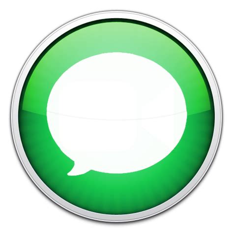 Imessage For Os X Icon Mock Up By Hmg123456 On Deviantart
