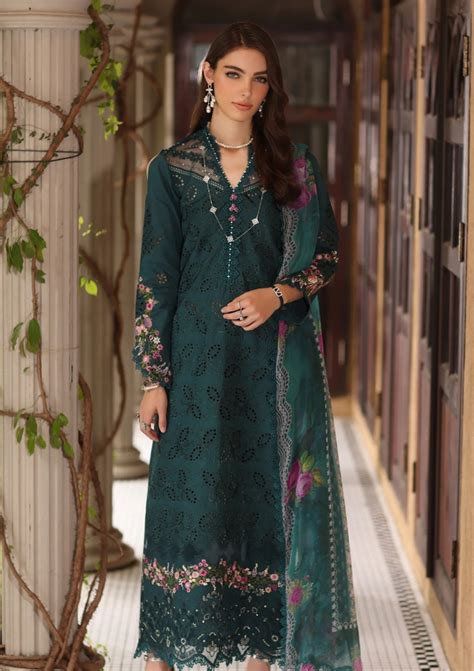 Lawn Noor By Saadia Asad Eid Luxury Schiffli Laserkari 25 Nes