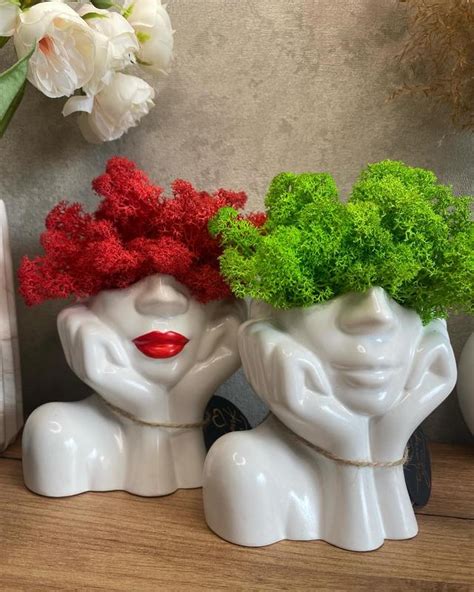 Ваза кашпо із гіпса — ціна 250 грн у каталозі Вази Купити товари для дому та побуту за доступною